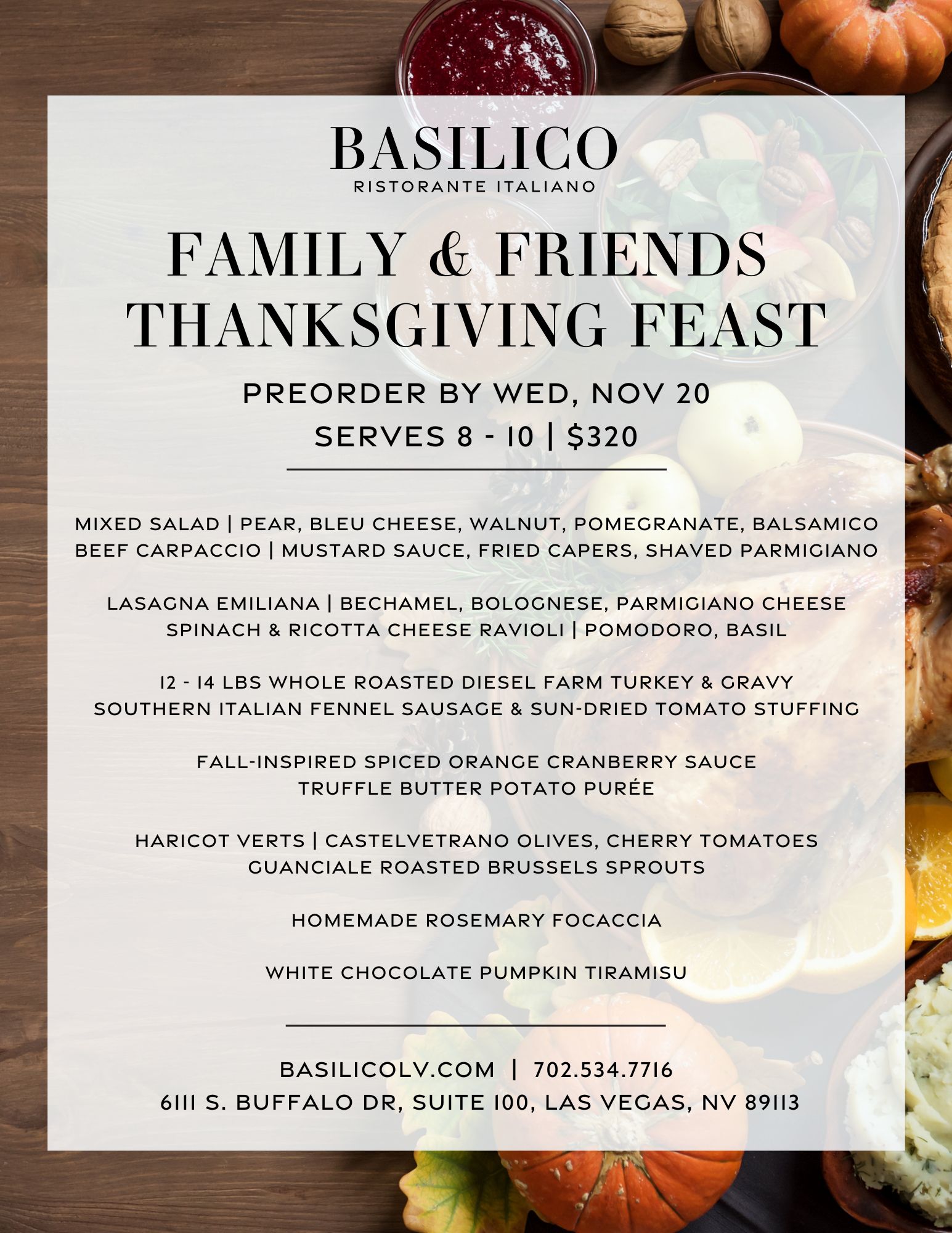 Basilico Ristorante Italiano - Best Modern Italian Restaurant in Las Vegas