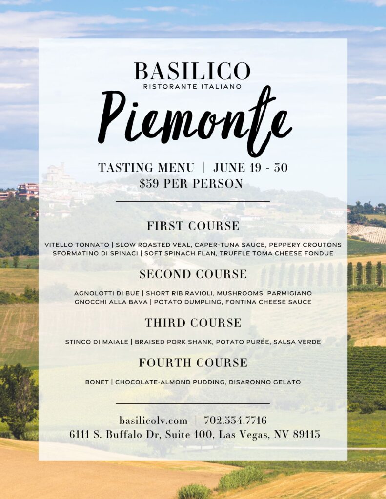 Specials | Basilico Ristorante Italiano
